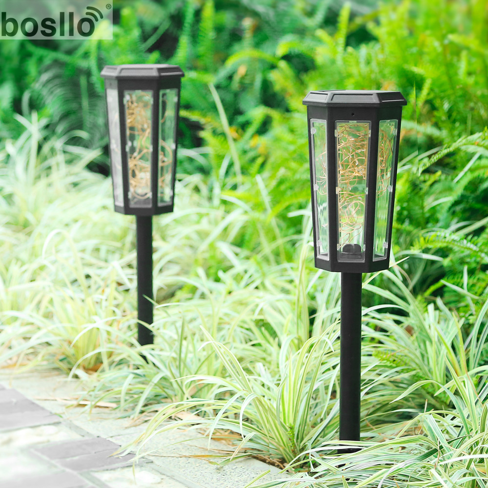 OEM Outdoor Solar Lamps Monocrystalline Silicon Solar Walkway Lights